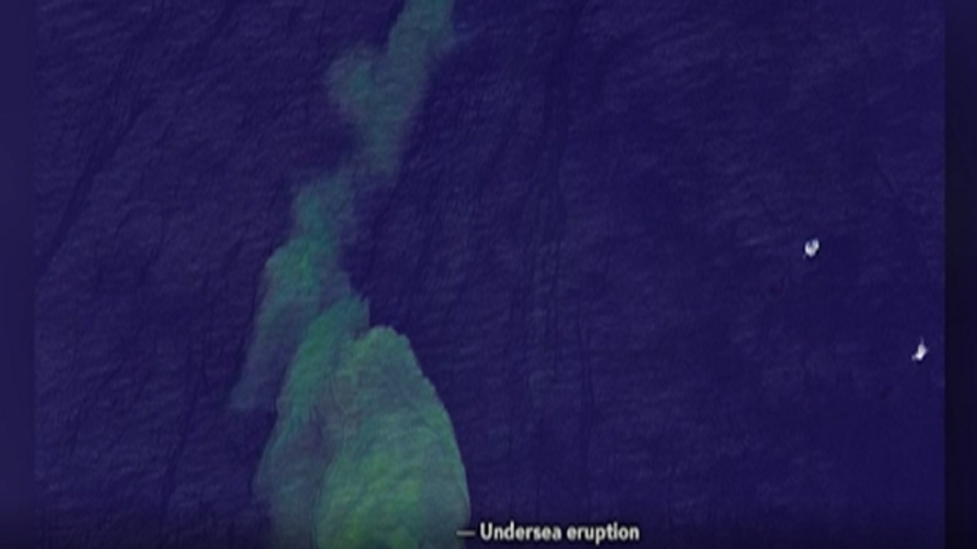 WHAT'S HOT: Sharkcano! NASA spots underwater volcanic eruption