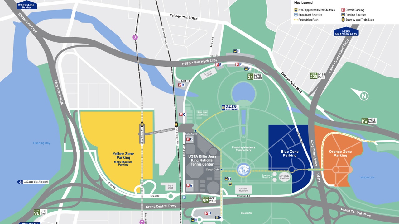 Guide: Going to the US Open? Here’s all you need to know about parking ...