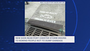 Port Chester Unveils Sign To Stop Residents From Illegal Dumping