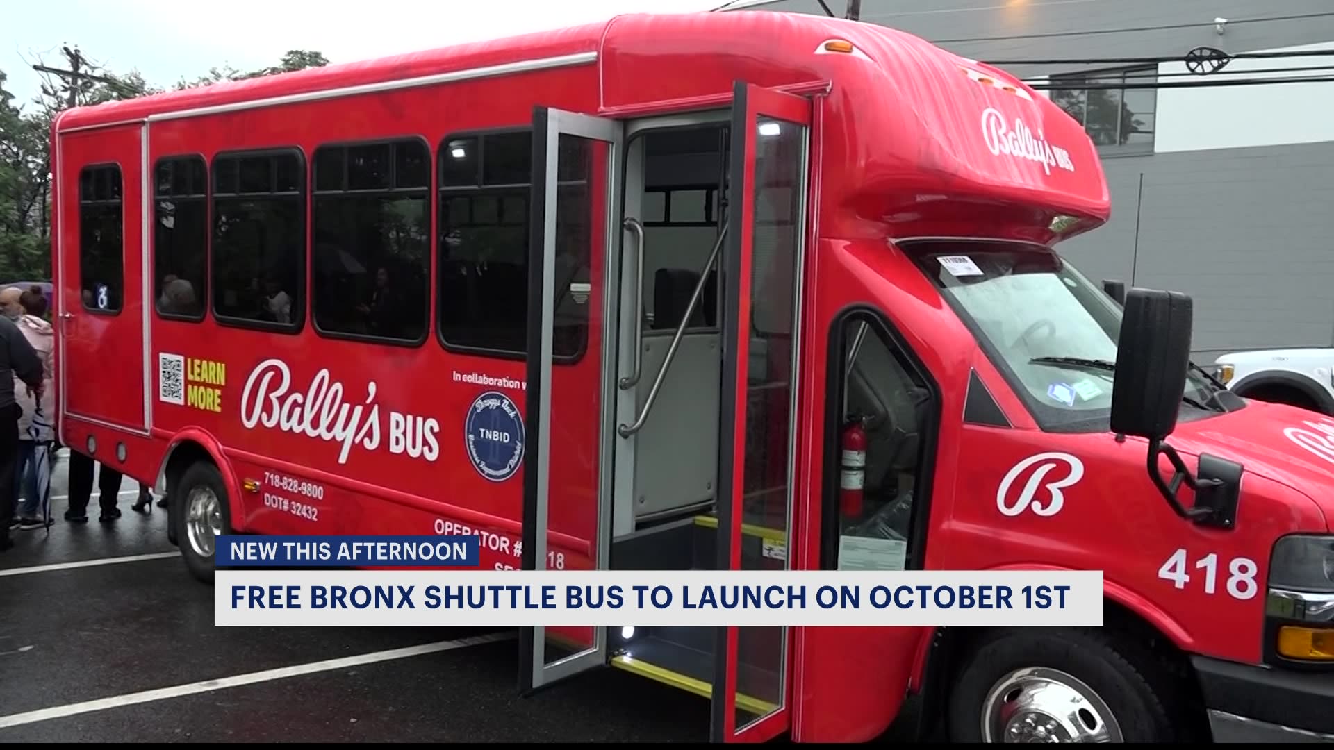 New Bally's shuttle bus to make debut next month for Bronx residents