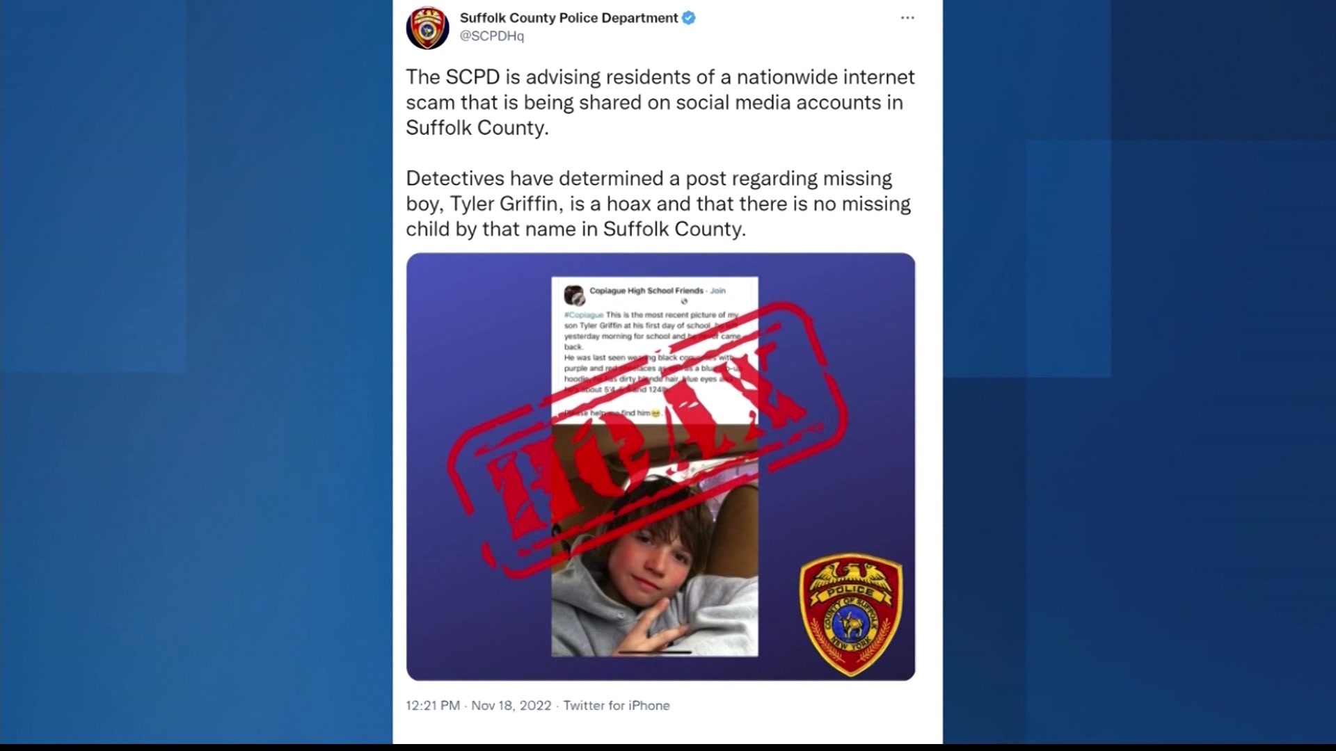 Suffolk police warn residents of nationwide internet scam regarding ...