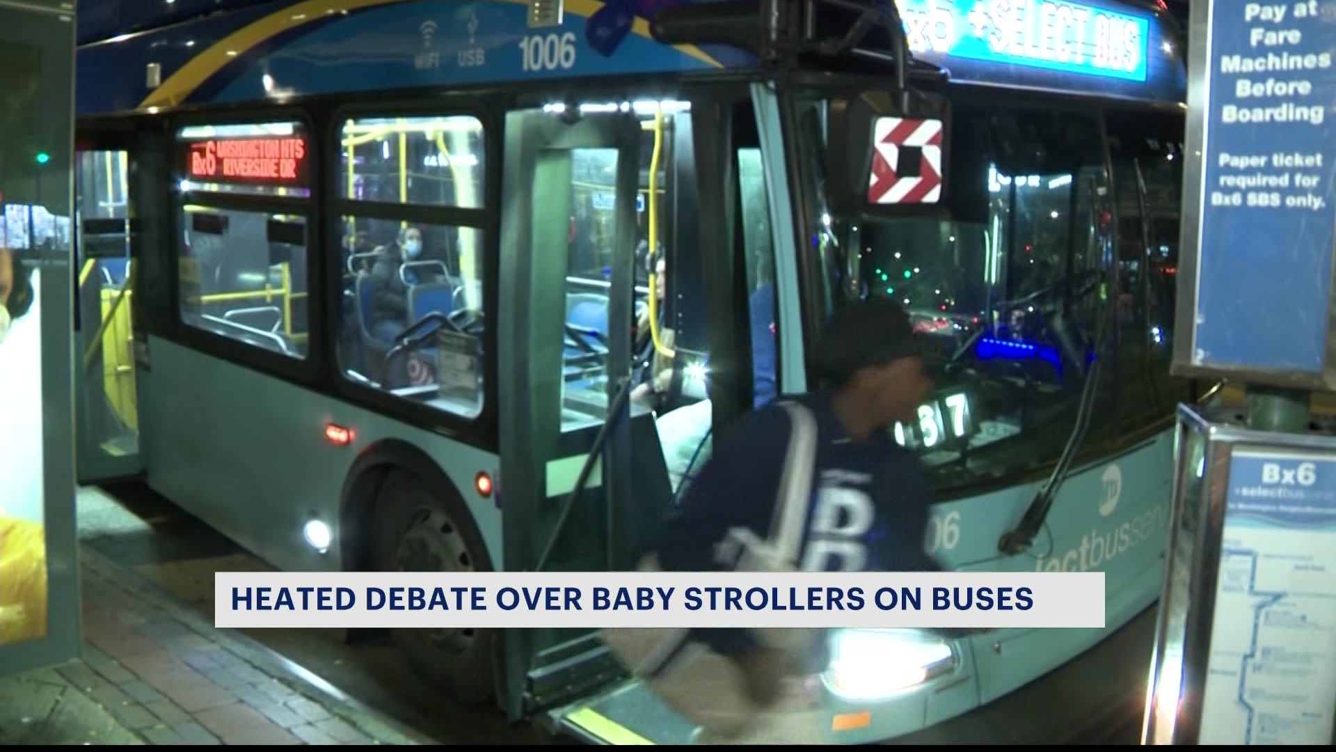 Open strollers on MTA buses cause point of contention for some New Yorkers
