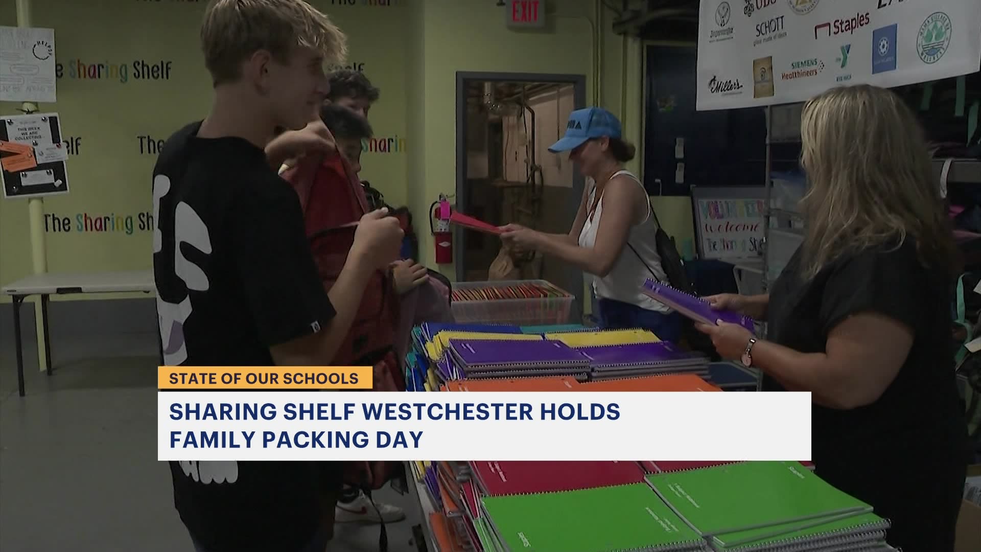 Sharing Shelf holds family packing day event