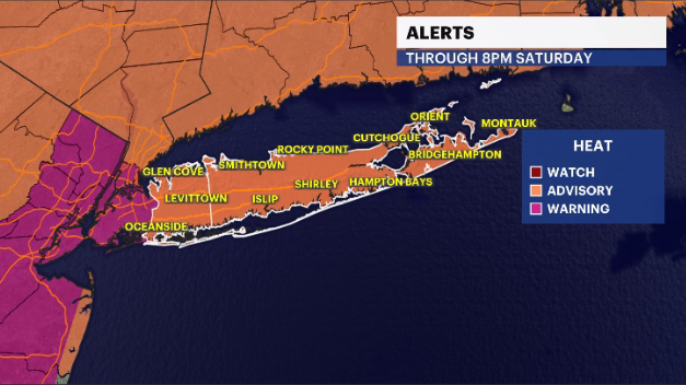 HEAT ALERT: Hot weather continues to start weekend with feels-like ...