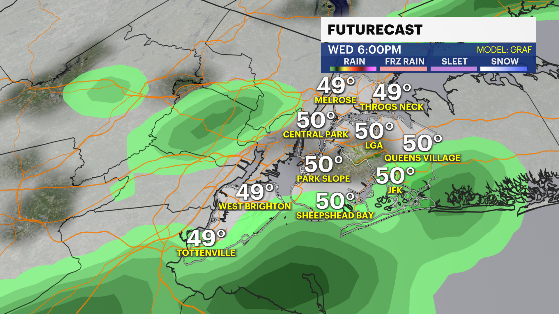 Cool windy weather kicks off the spring season on Tuesday