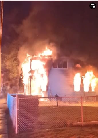 2 firefighters suffer minor injuries during massive house fire in Beacon