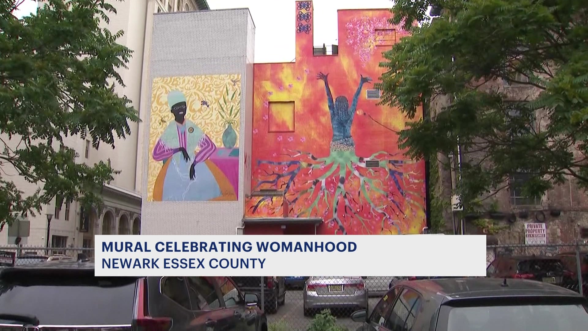 New womanhood mural now across from Prudential Center
