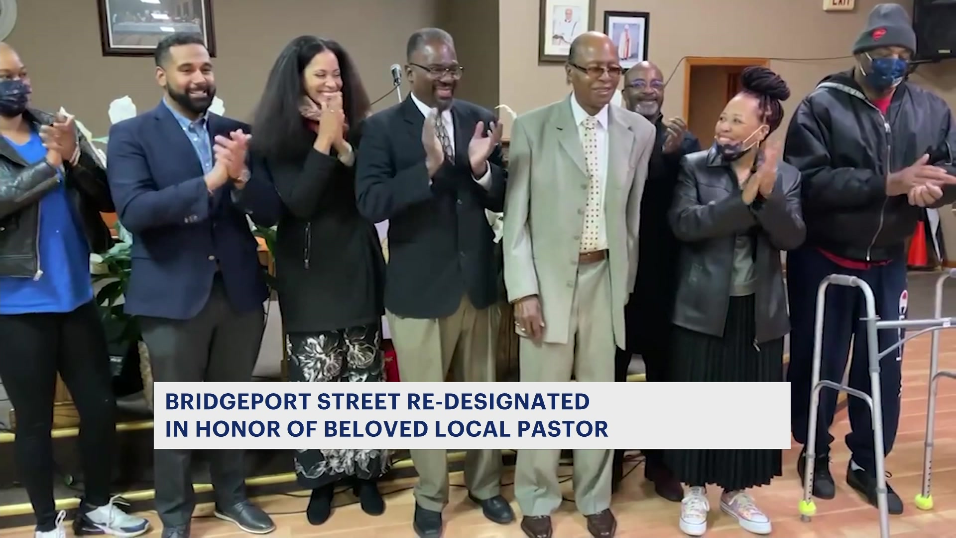 Bridgeport street redesignated in honor of beloved local pastor