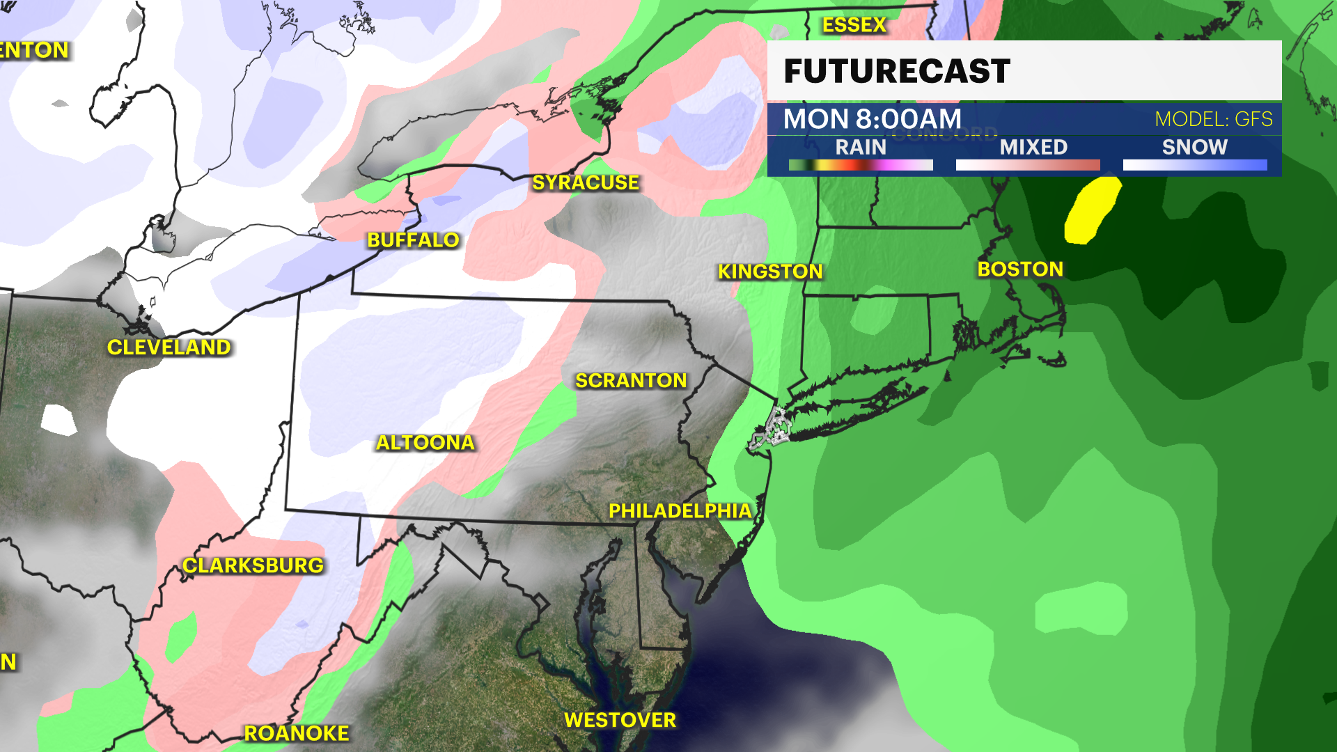 Mostly sunny and breezy weather ahead for New York City