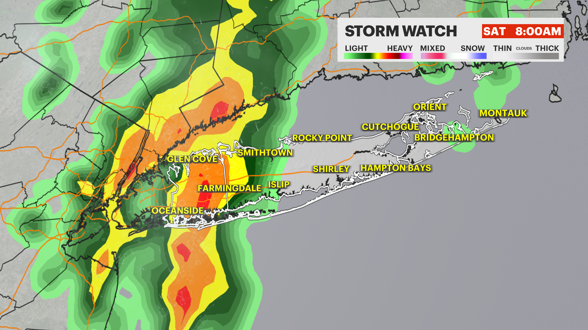 STORM WATCH: Rain incoming for start of weekend; flood watch in effect ...