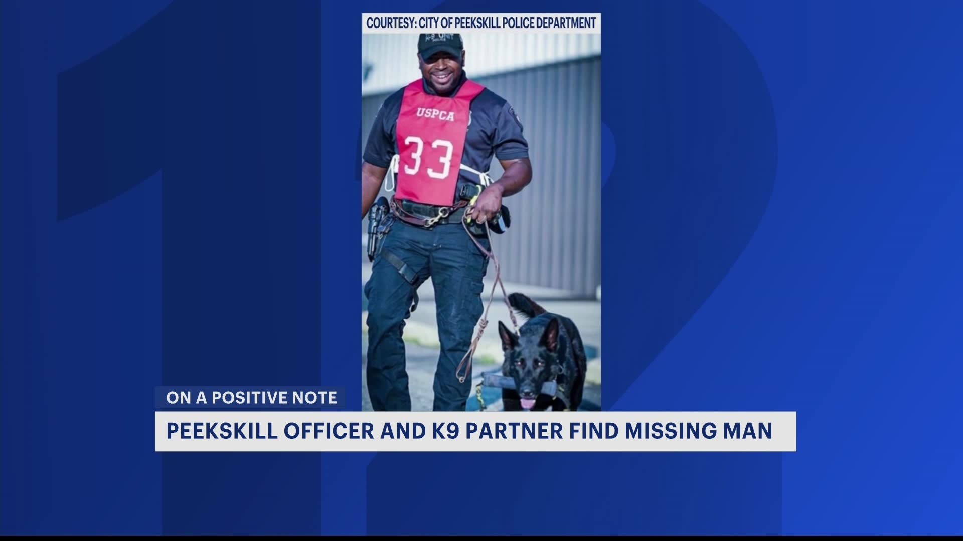 Police K-9 finds missing Peekskill man with Parkinson's Disease