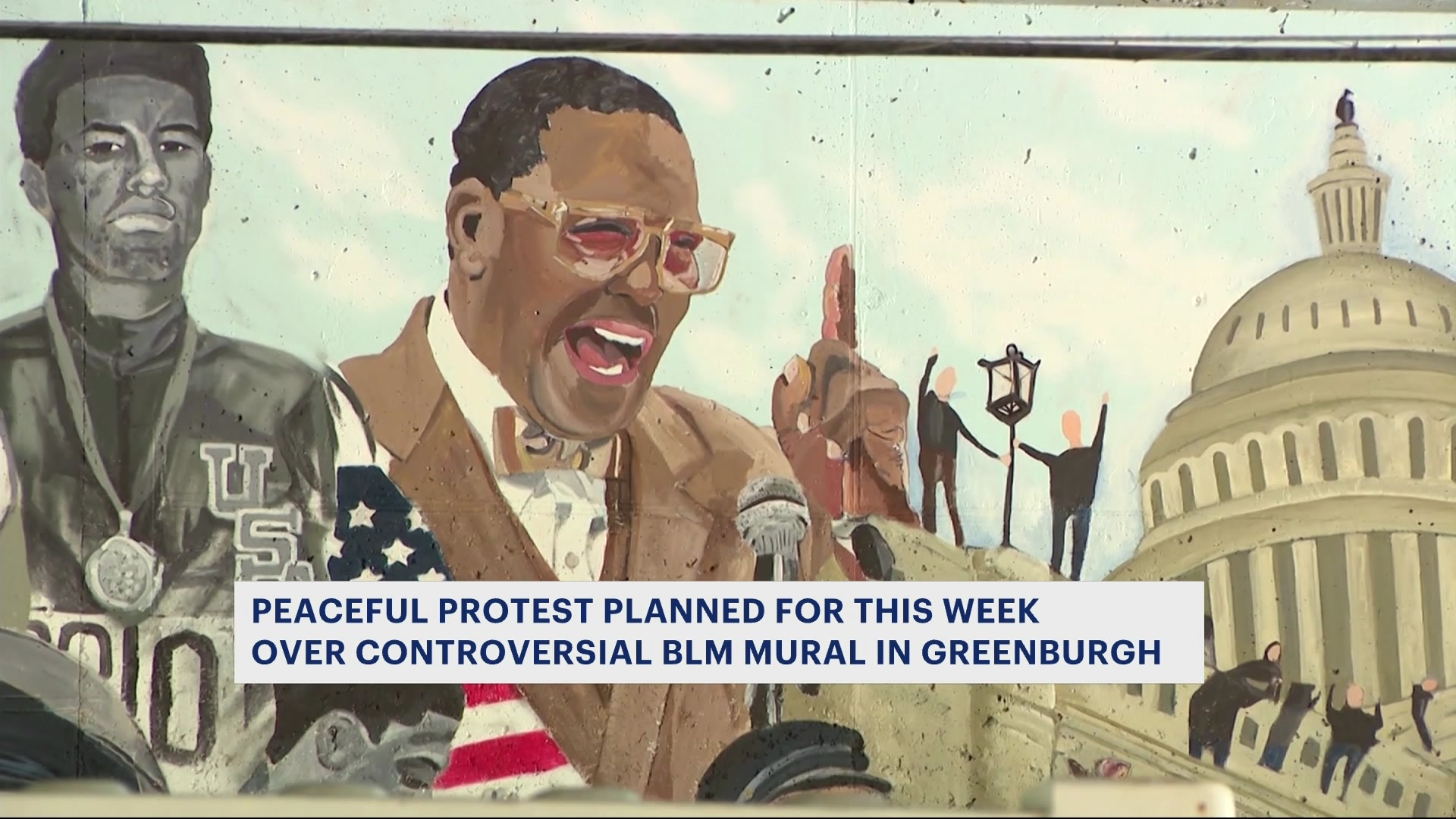 Peaceful protest planned in Greenburgh over controversial BLM mural