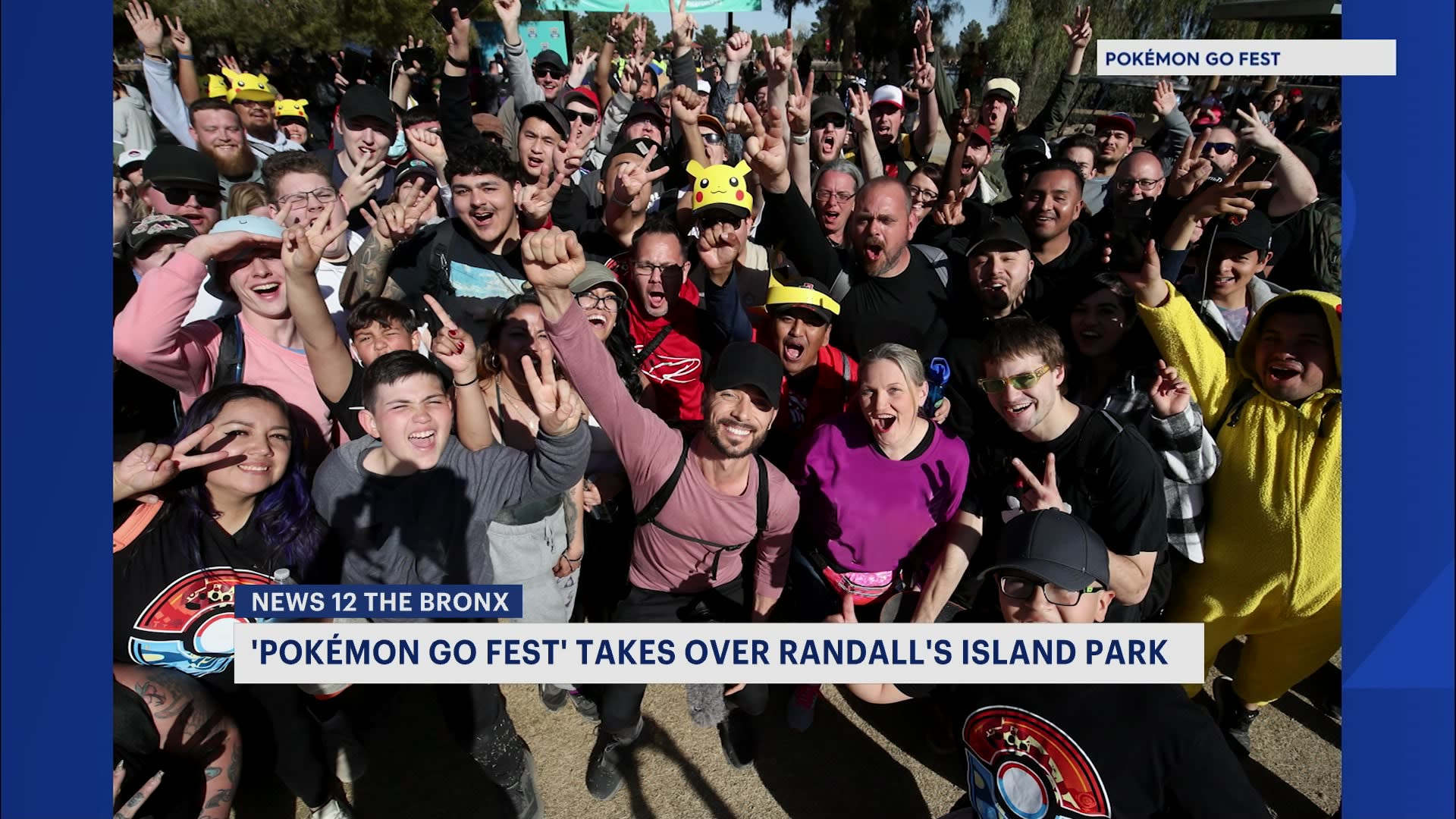Gotta catch 'em all: Pokémon Go Fest kicks off in New York City