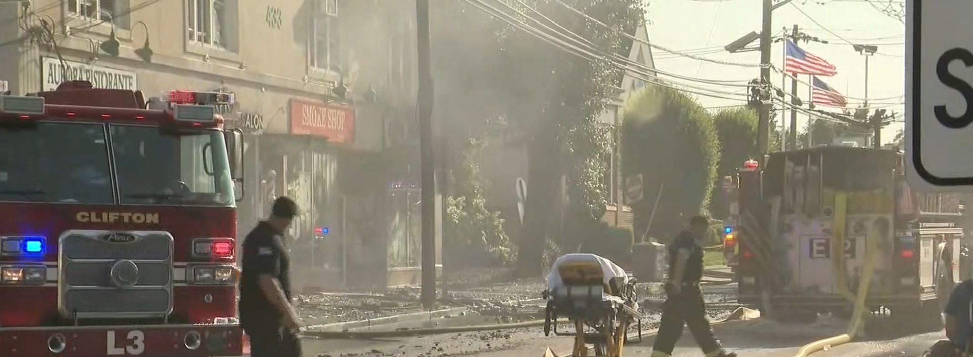 Officials: Large fire destroys 4 businesses, 4 apartments at Clifton ...