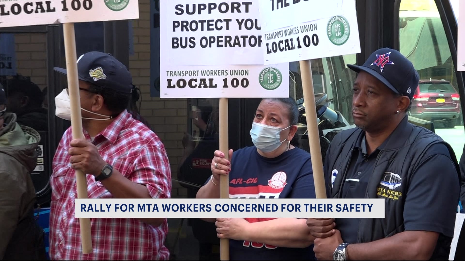 Transit workers discuss unsafe work conditions