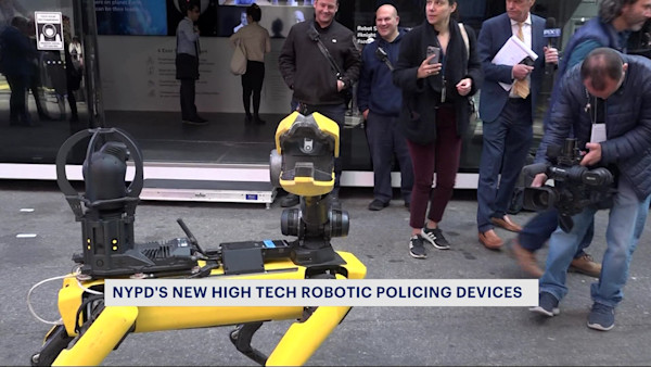NYPD showcasing high-tech safety devices; use of AI receives pushback