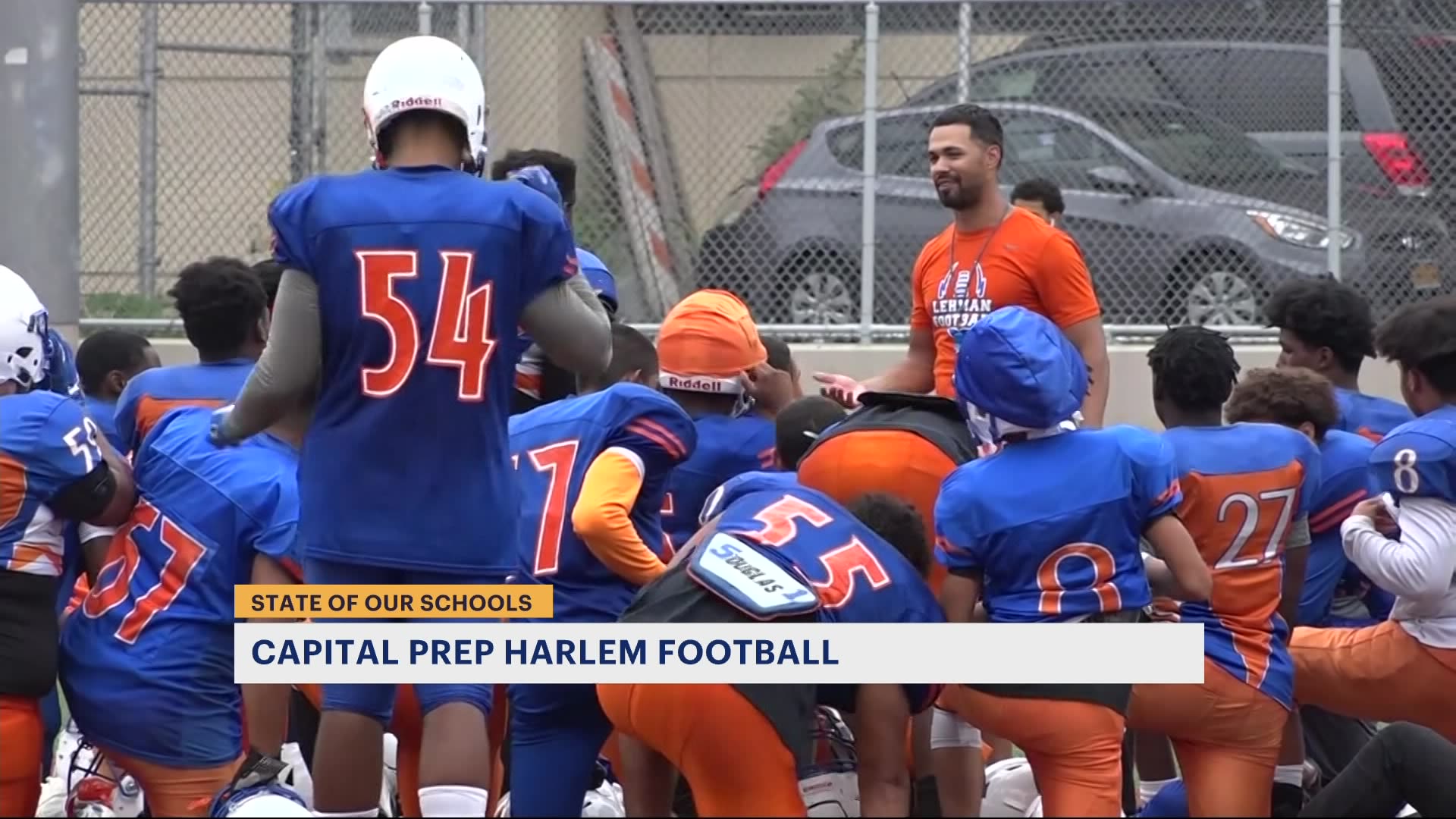Capital Prep Harlem’s football team gets ready for condensed spring ...