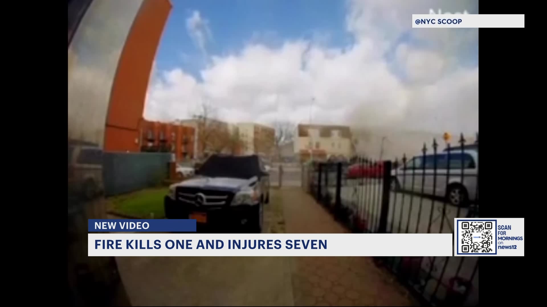 New video reveals moments before explosion rocked Bronx neighborhood