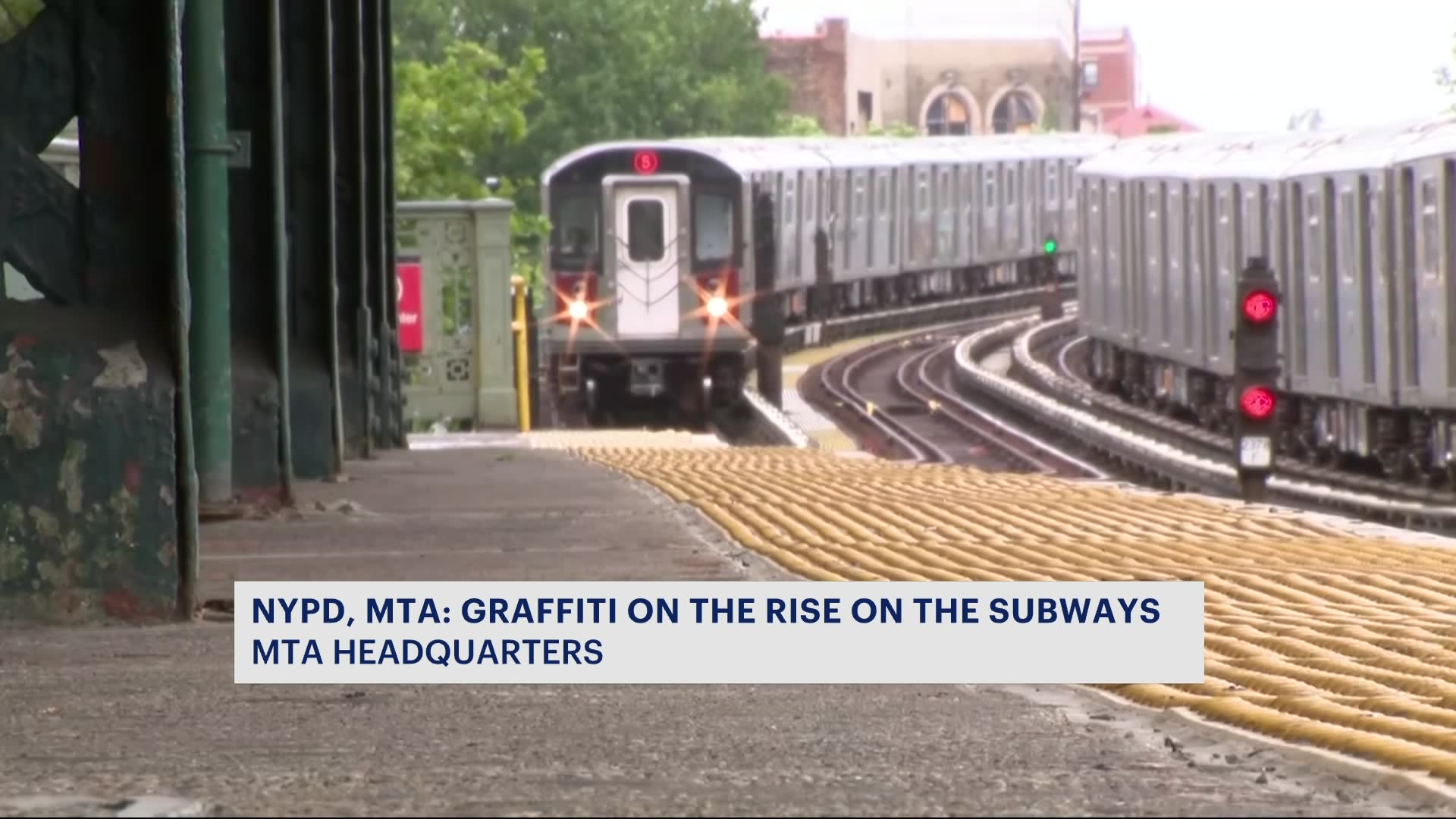 MTA, NYPD: Graffiti on NYC subways is on the rise