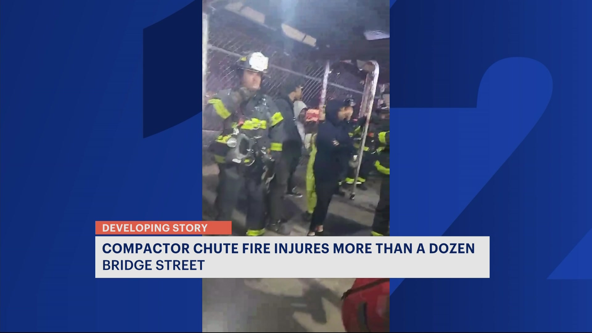 FDNY: Compactor chute fire injures over a dozen people at Vinegar Hill ...