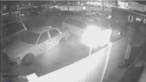 Surveillance video shows deadly LIRR train crash in Westbury