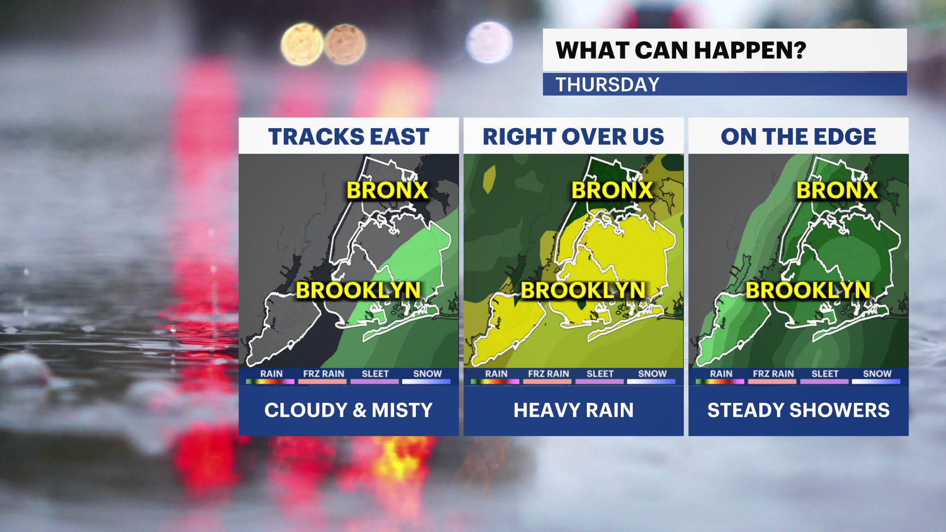 STORM WATCH: Cloudy and cool conditions for New York City; rain on the ...