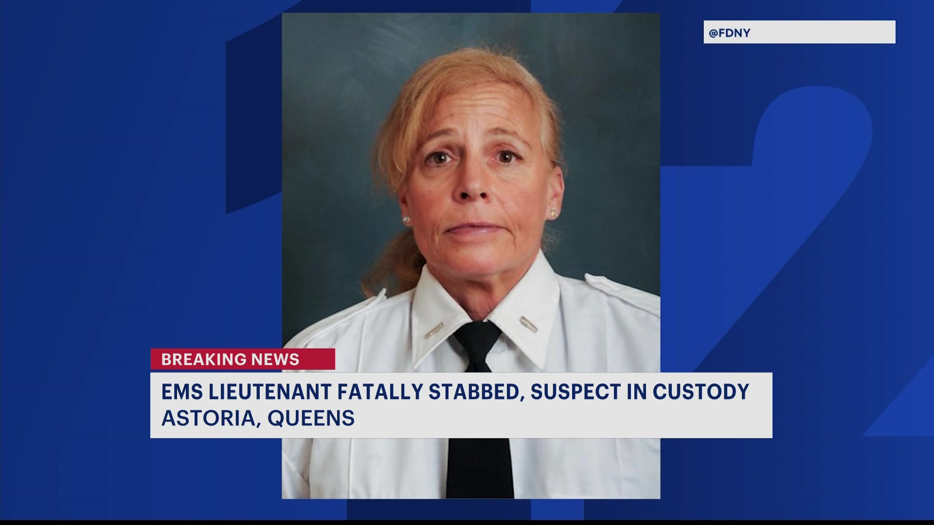 Paramedic fatally stabbed in Queens; suspect in custody