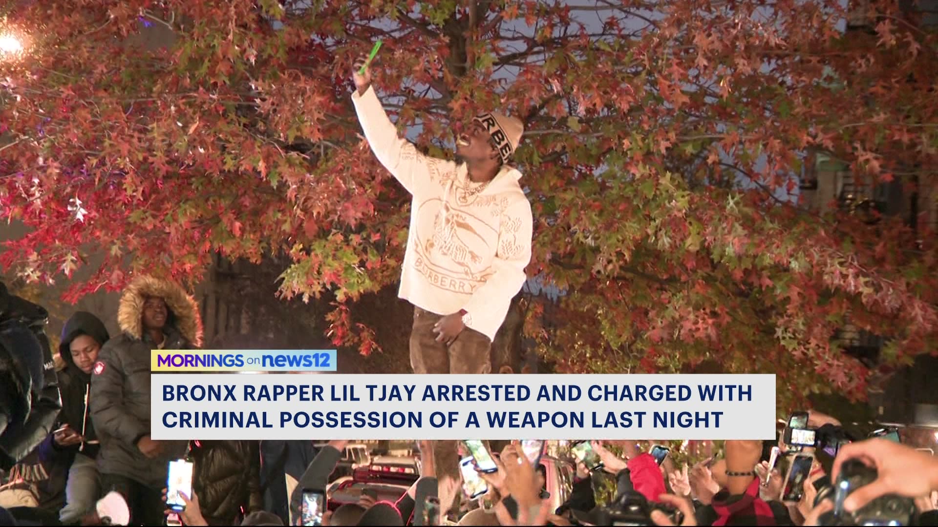 Bronx rapper Lil Tjay accused of gun possession