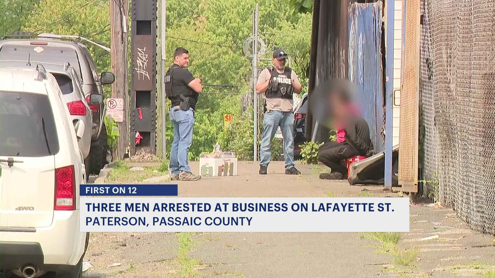 Police respond to incident in Paterson; 3 arrested