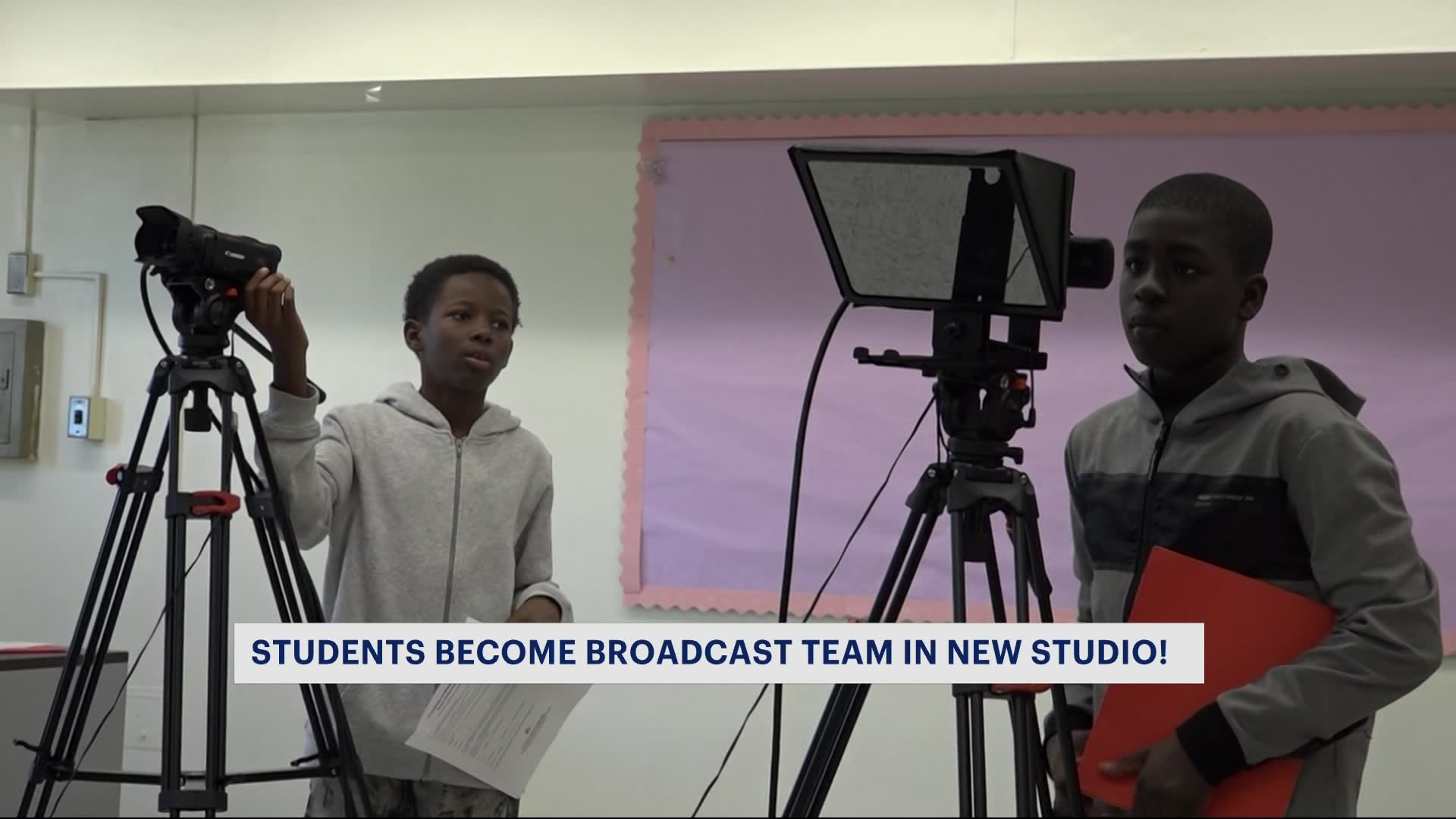 South Bronx school gets its own broadcast studio
