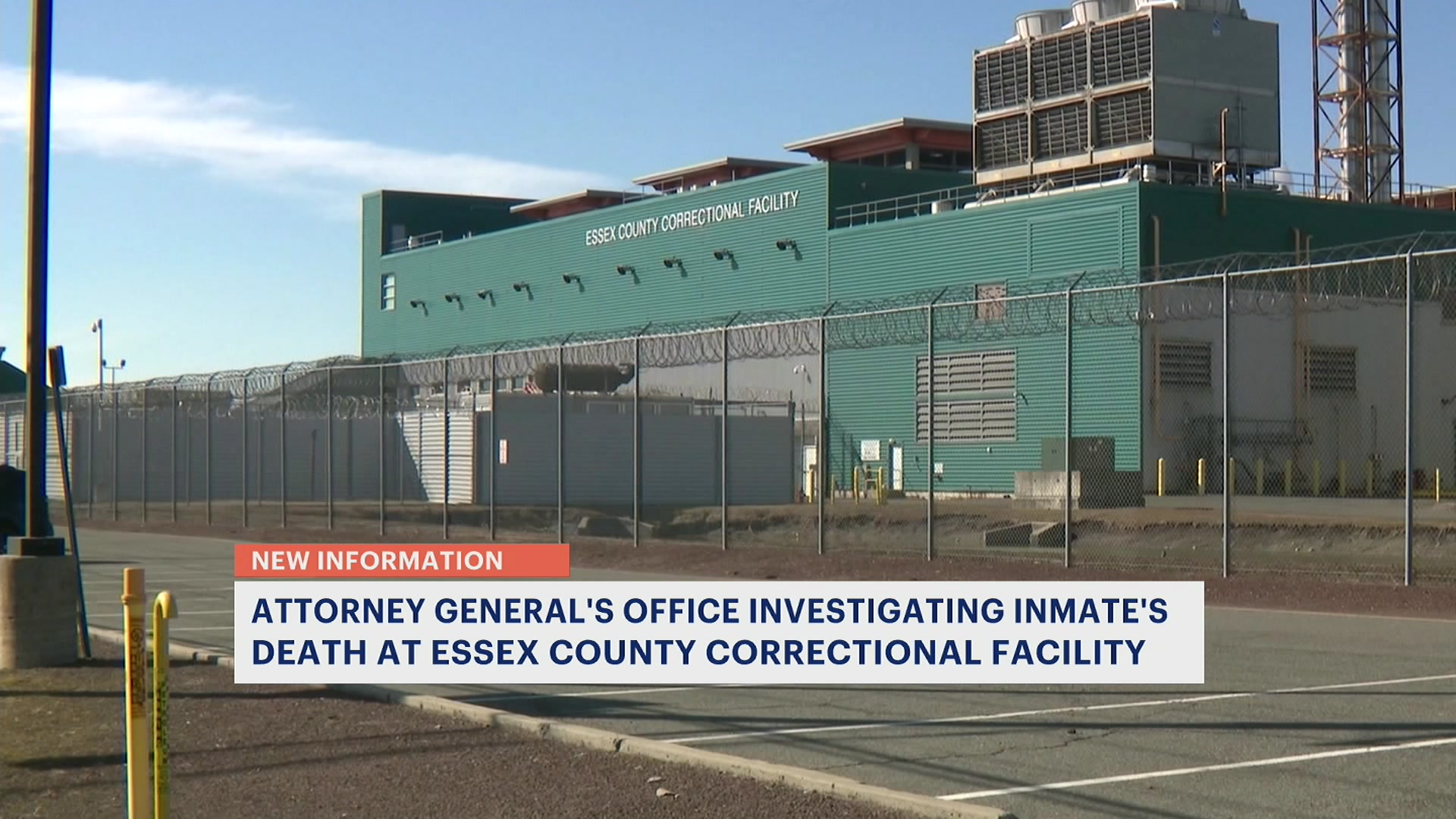 State AG investigates death of inmate at Essex County Correctional Facility