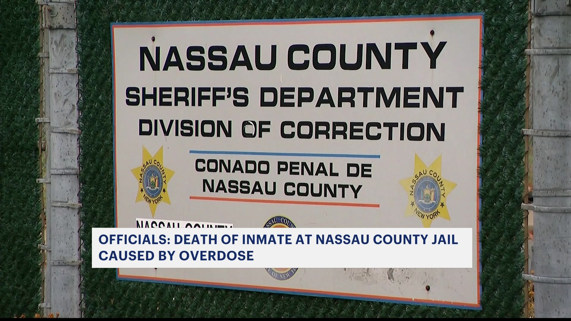 Nassau police: Inmate who died from overdose identified as Brooklyn man