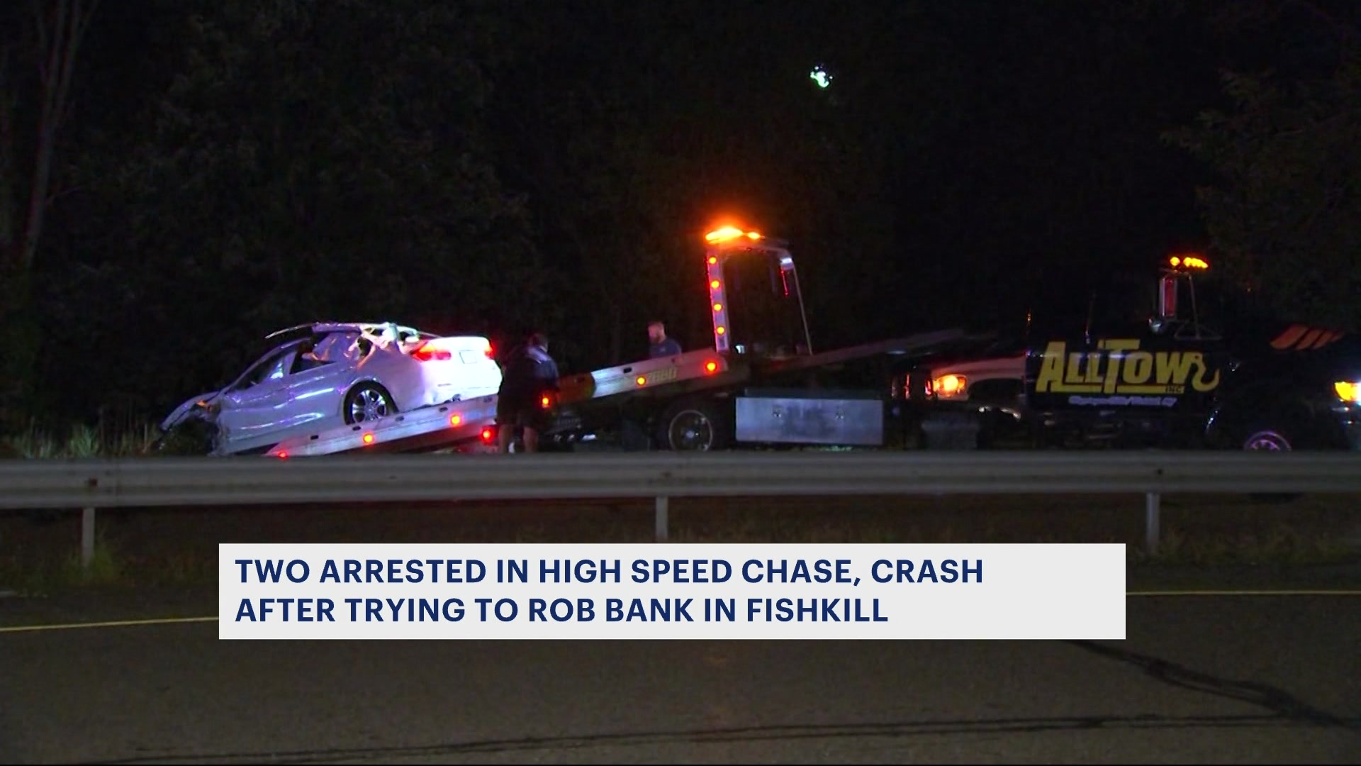 Arrests made following Dutchess County police chase, school bus crash