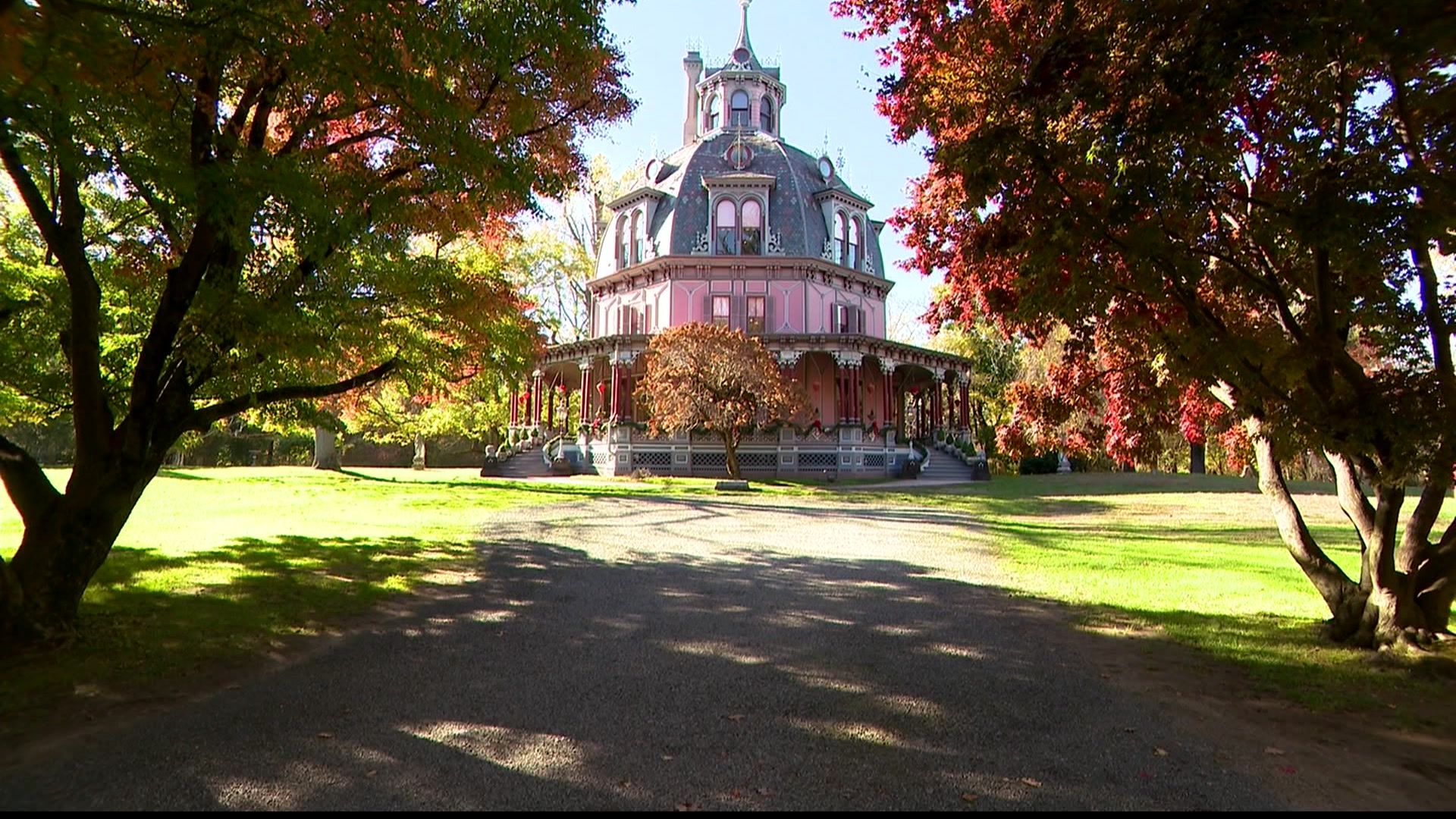 Visit the world’s only fully domed octagon-shaped house in Irvington