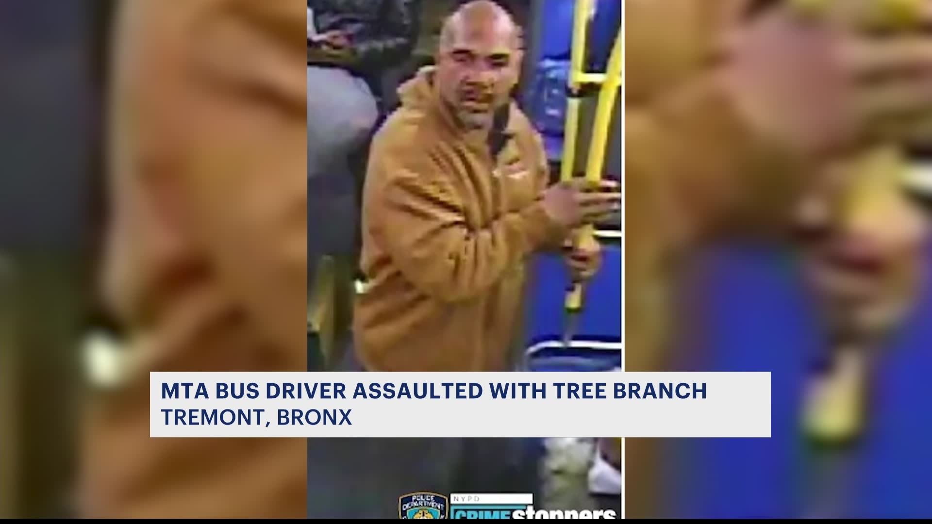 NYPD: Suspect sought in branch attack of MTA bus driver