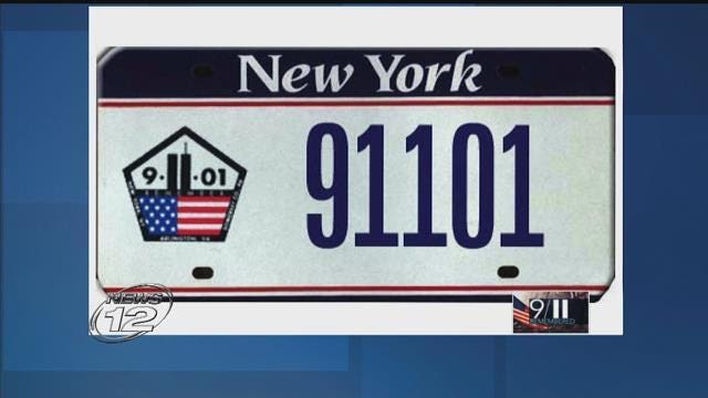 New York getting commemorative 9/11 license plate
