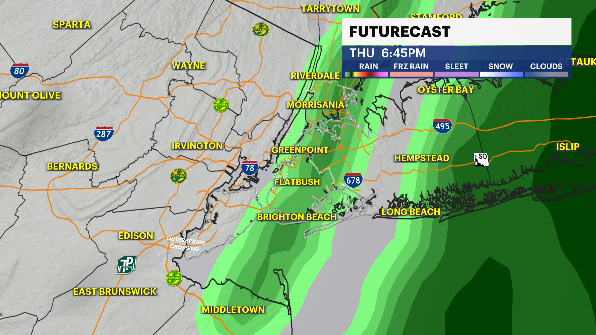 STORM WATCH: Cloudy and cool conditions for New York City; rain on the ...