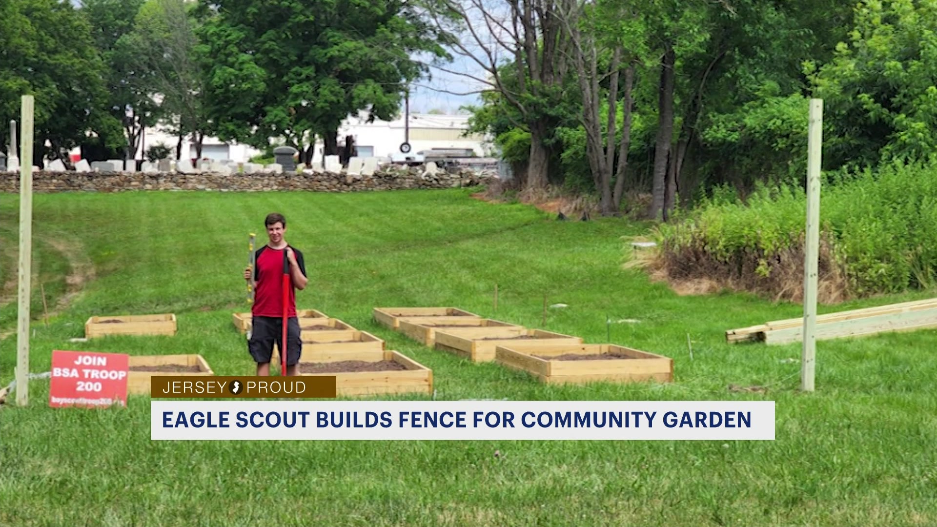 Jersey Proud: Boy Scout builds new fence for Lebanon Borough community ...