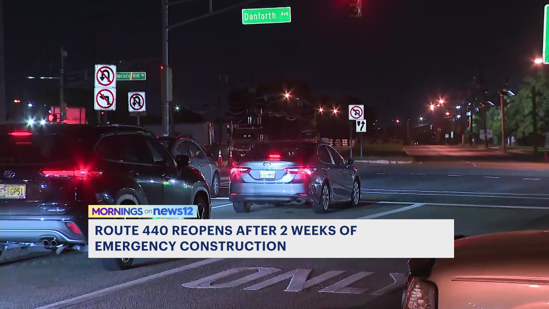 Crews complete emergency construction on Route 440