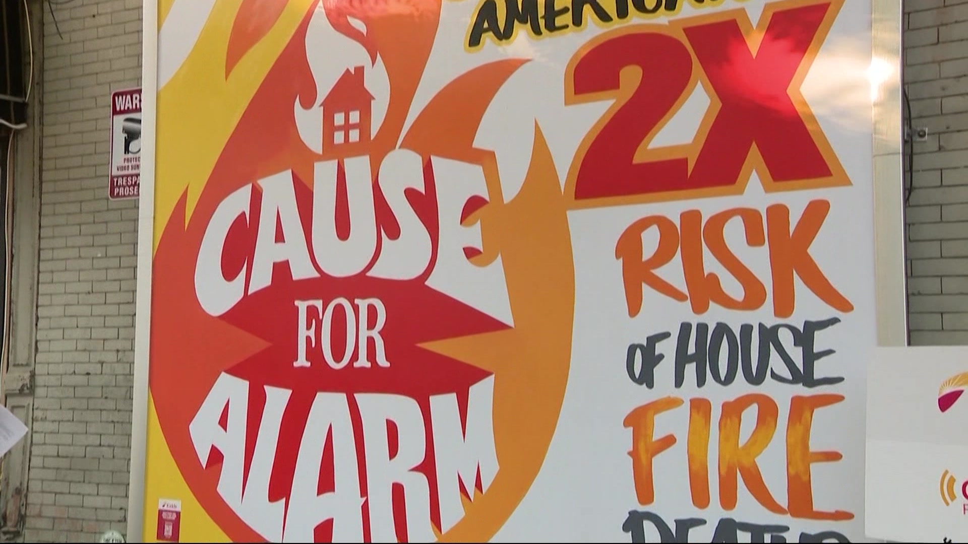 Mural raising awareness for fire safety unveiled in Highbridge