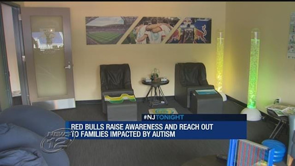 Red Bulls' sensory room is a safe haven for kids with Autism