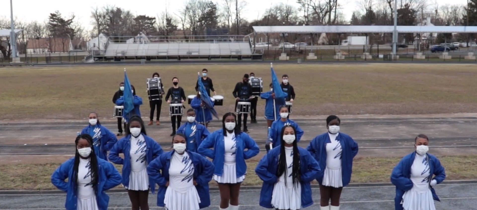 Teaneck HS flag twirlers, drumline to represent state in today's ...