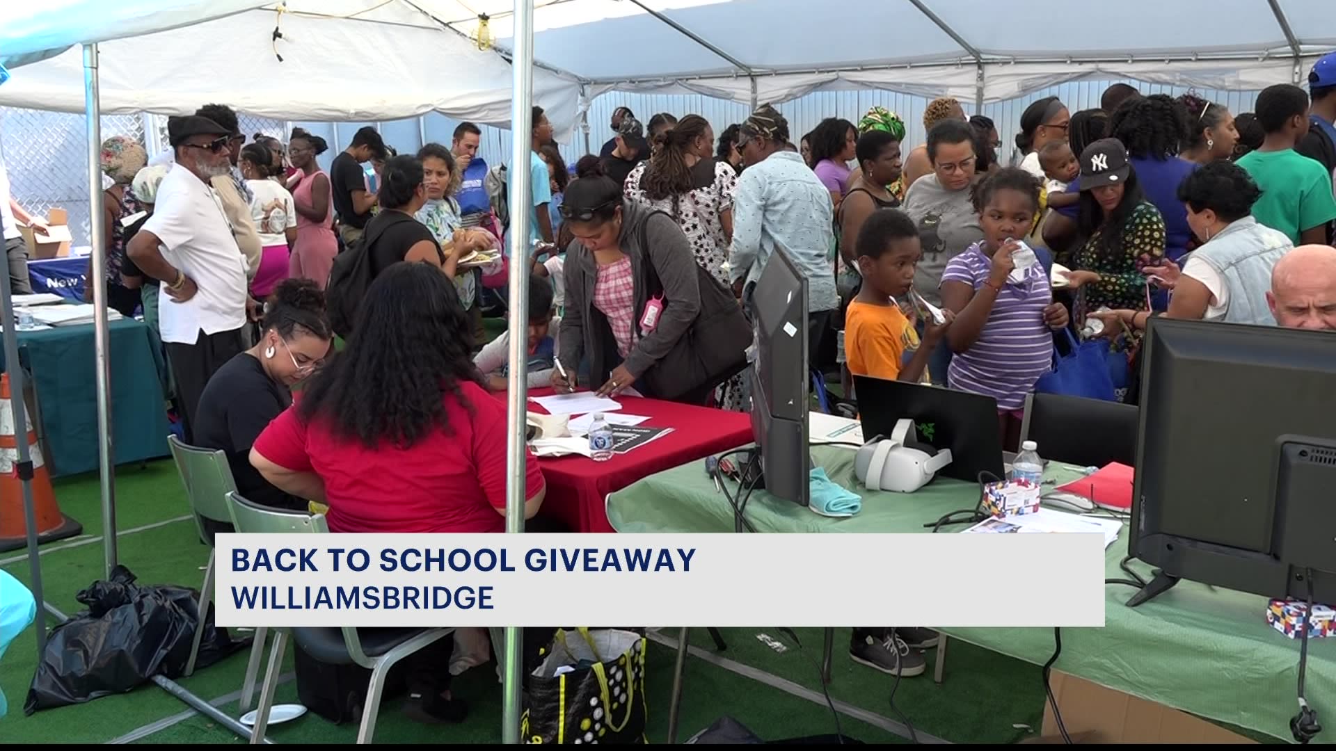 Williamsbridge church hosts back-to-school giveaway to help students ...