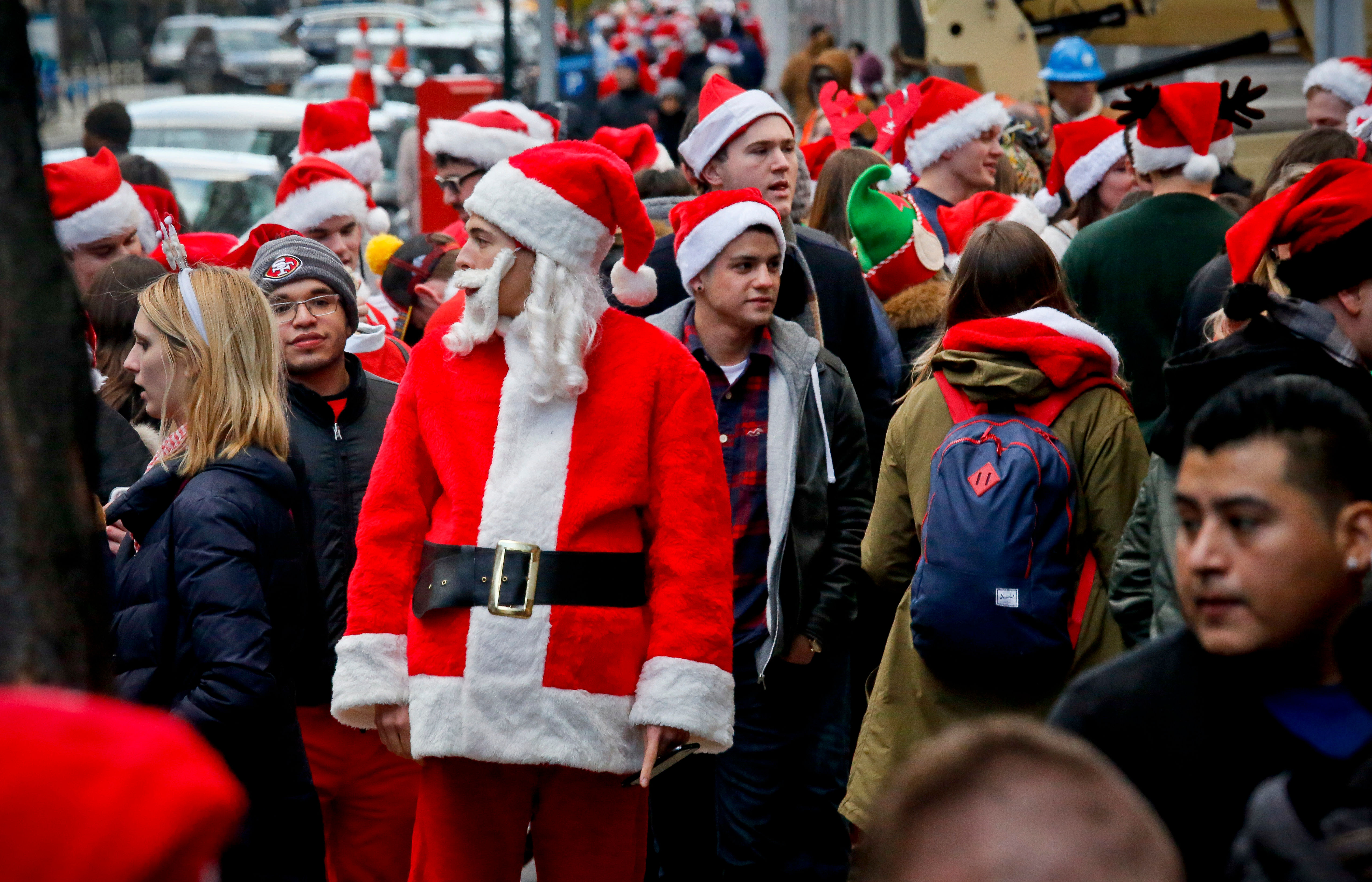 MTA bans alcohol on LIRR, Metro-North for SantaCon