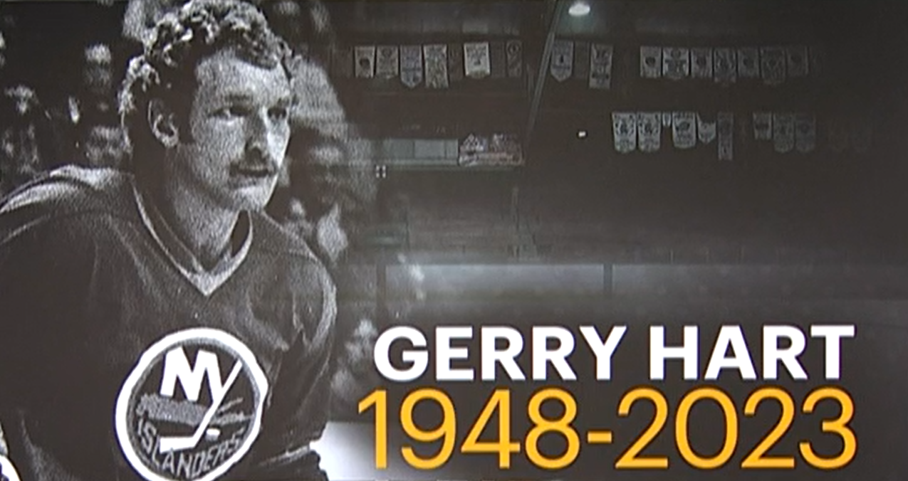 Islanders inaugural member Gerry Hart dies at 75