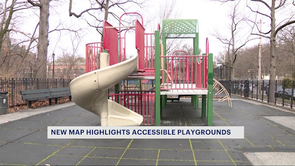 New online map highlights accessible playgrounds in New York City