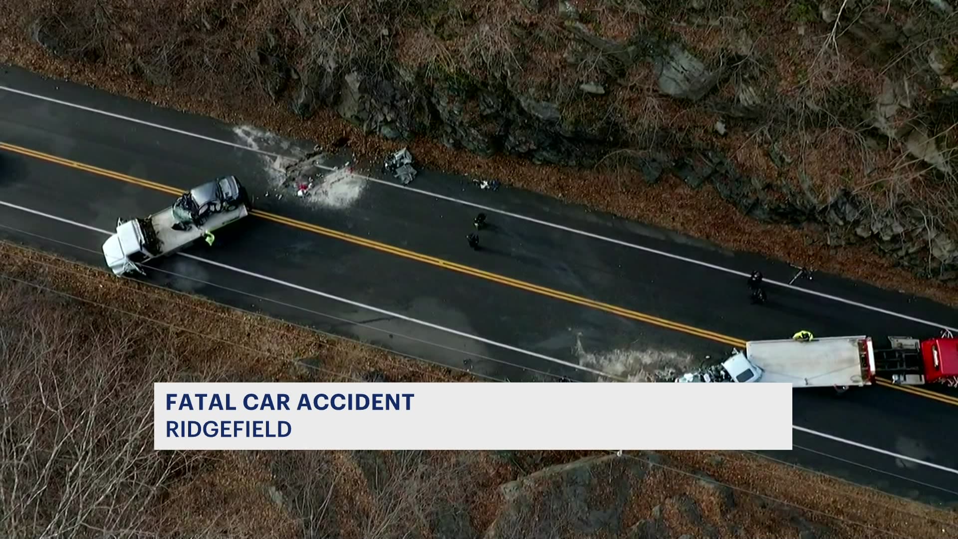 Police: 1 killed in crash along Route 7 in Ridgefield