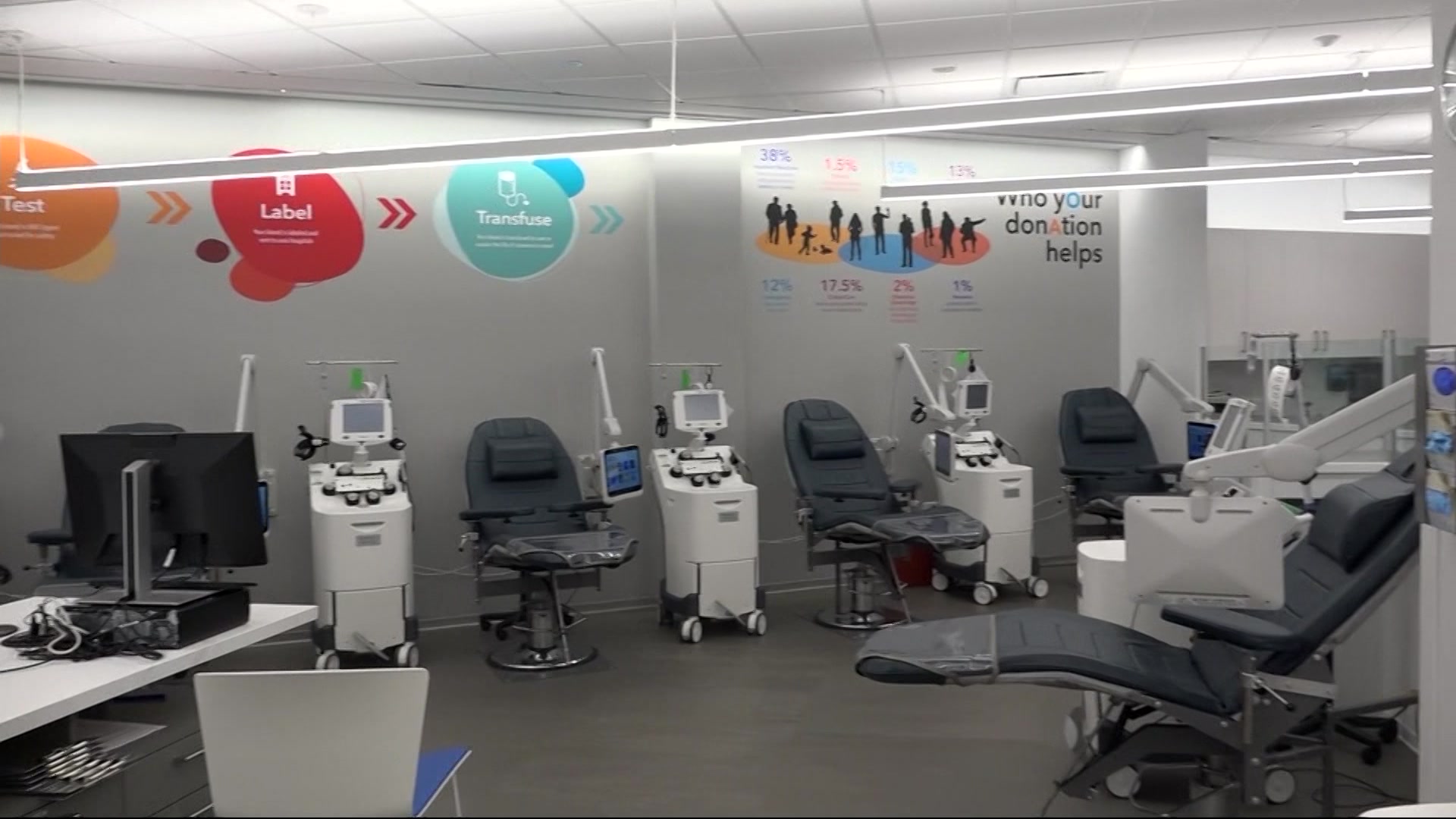 New blood donation center opens after 5-year wait