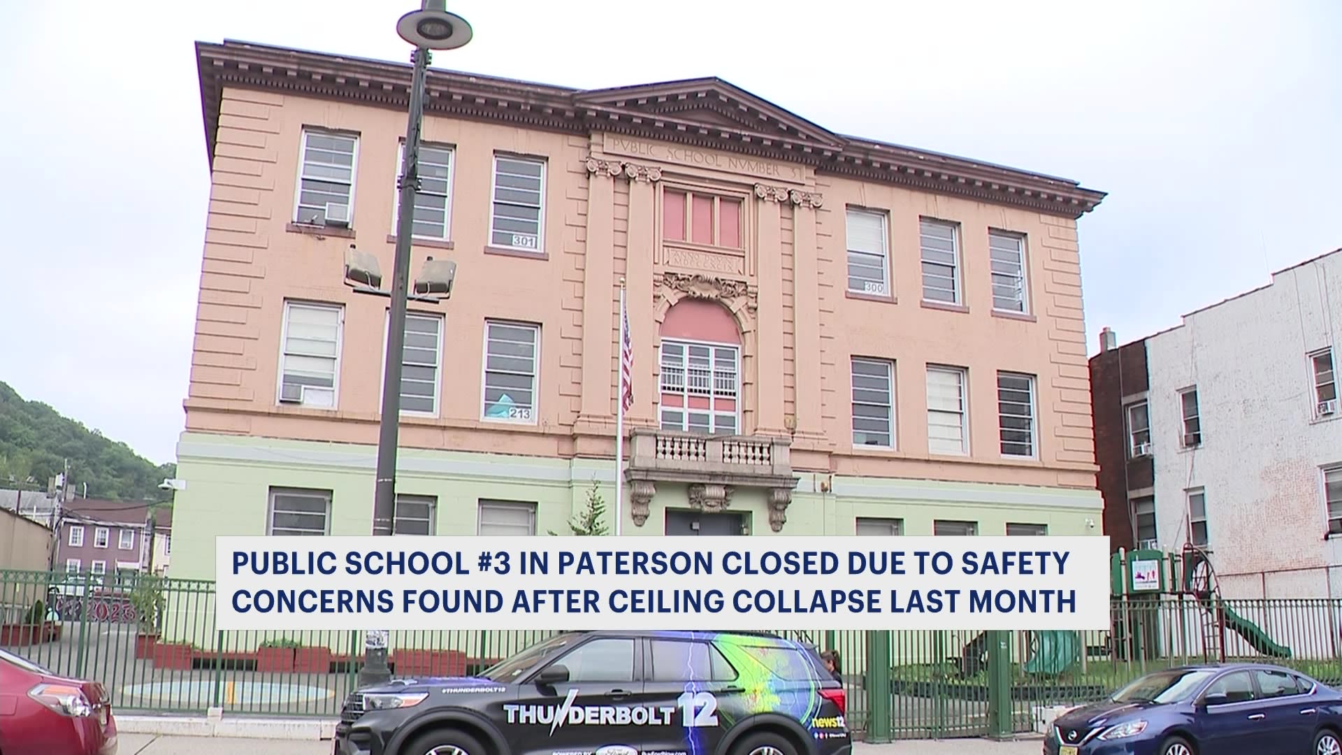 Paterson school closing due to safety concerns after ceiling collapse ...