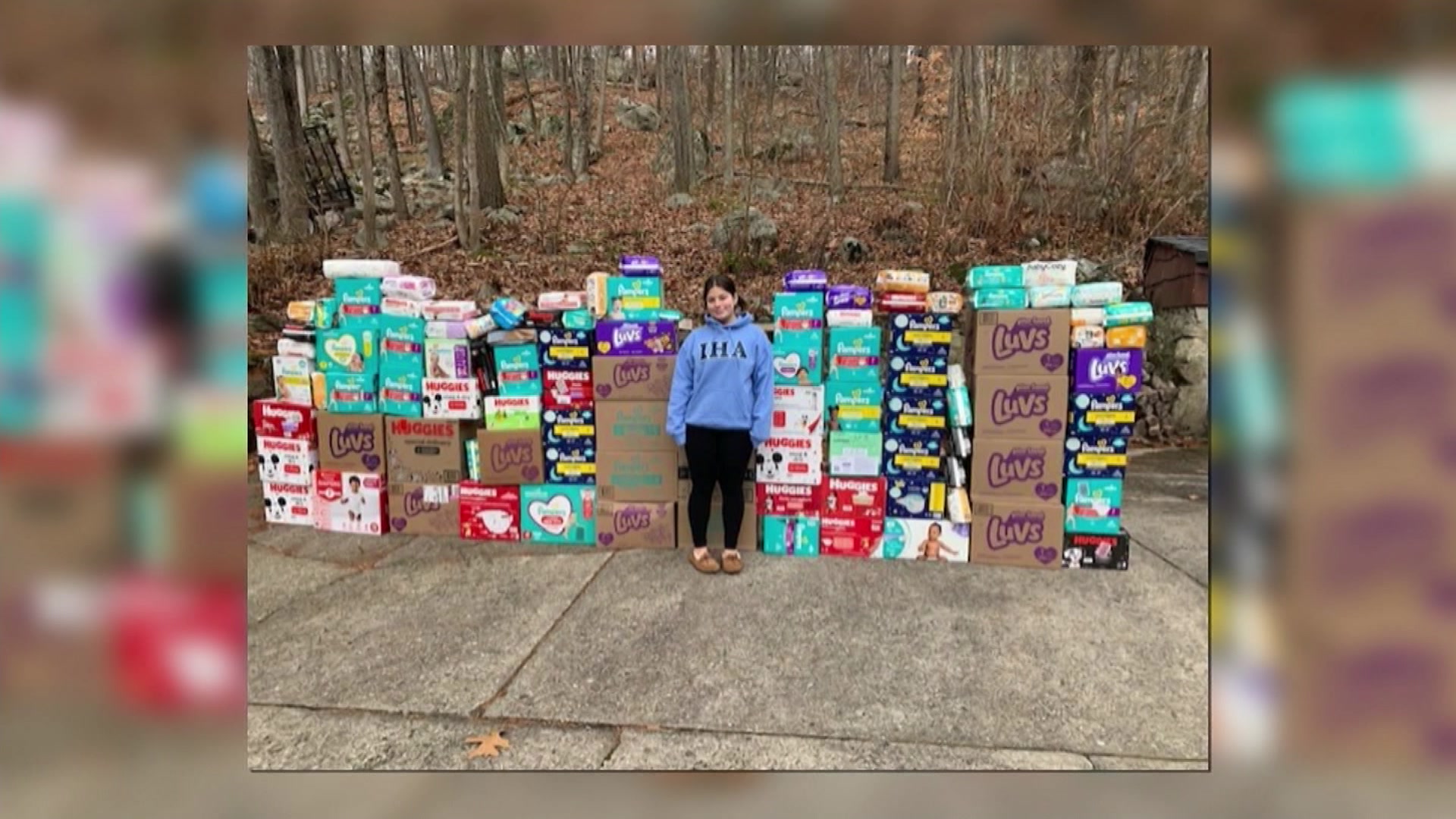 Jersey Proud: Immaculate Heart student collects 6,700 diapers for ...
